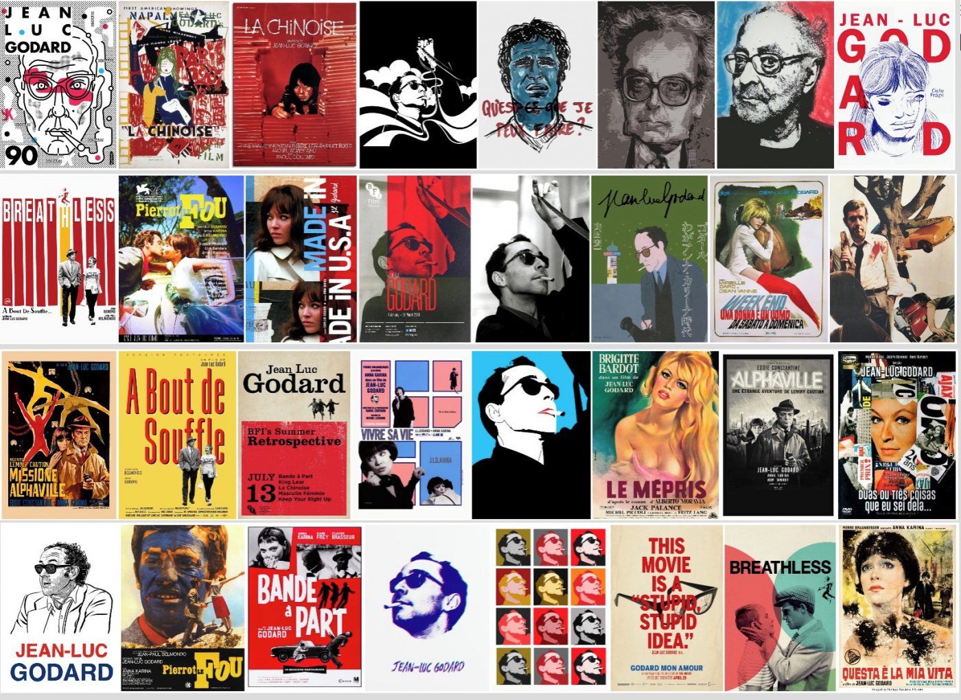 Jean-Luc Godard: o último expoente da Nouvelle vague - Cinema Sétima Arte