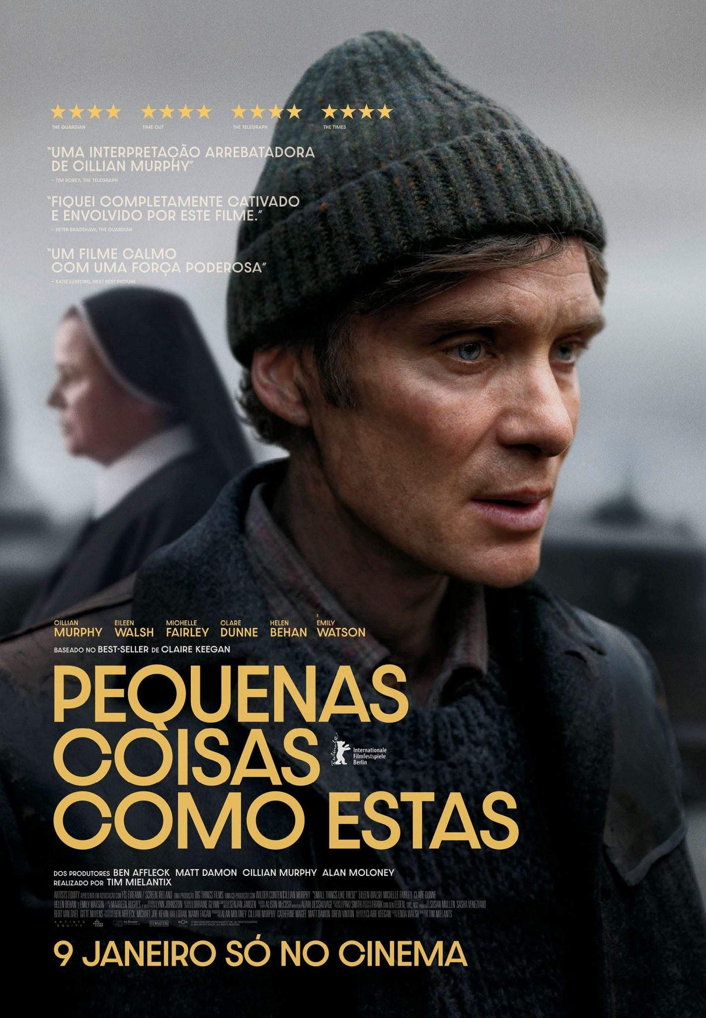 "Pequenas Coisas Como Estas", protagonizado por Cillian Murphy, estreia em janeiro nos cinemas ...